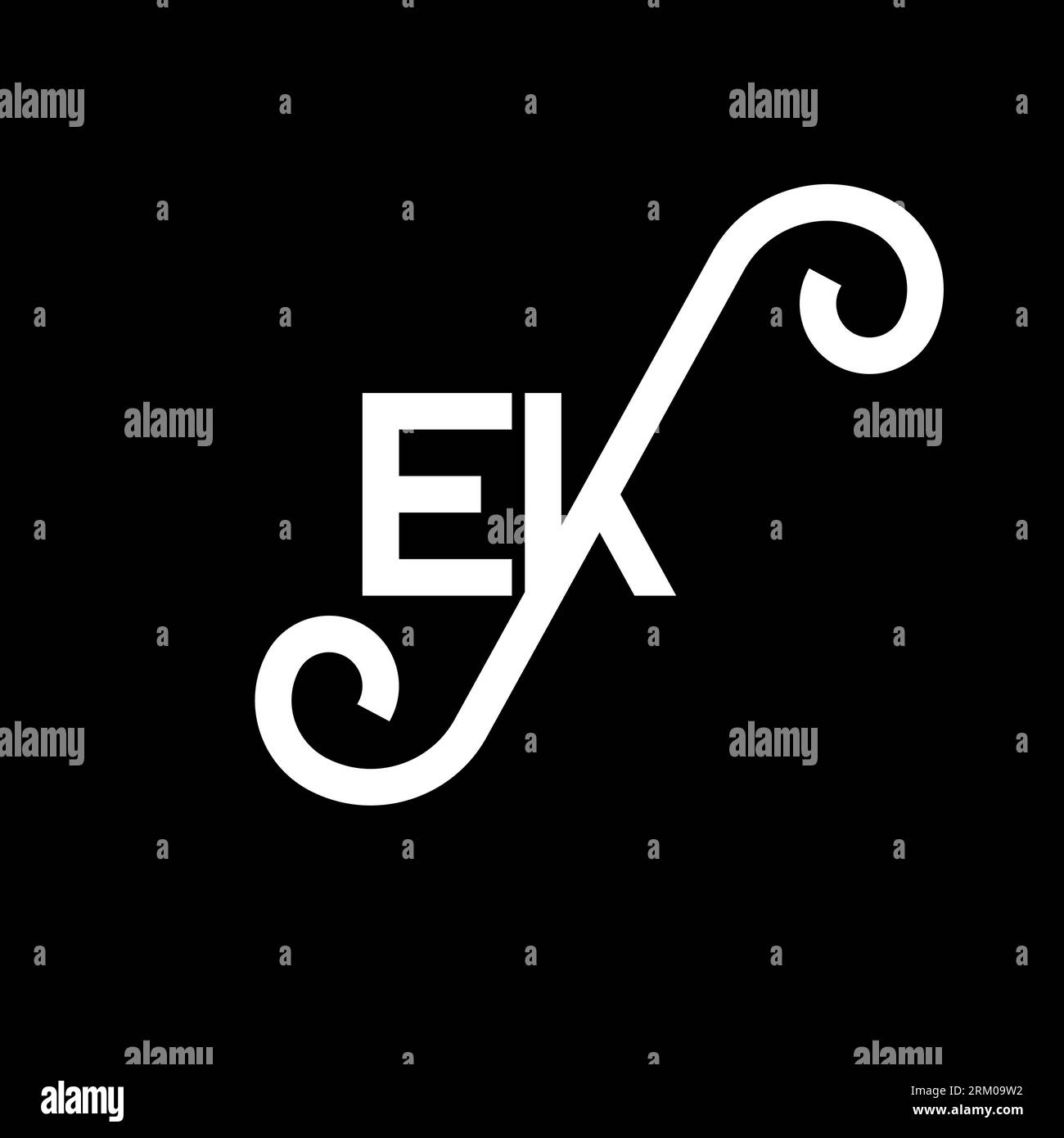 Ek letter logo hi-res stock photography and images - Alamy