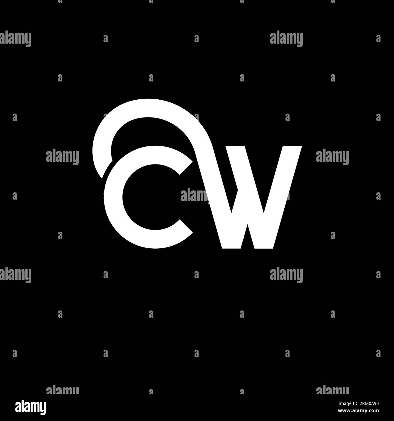 C w font Stock Vector Images - Alamy