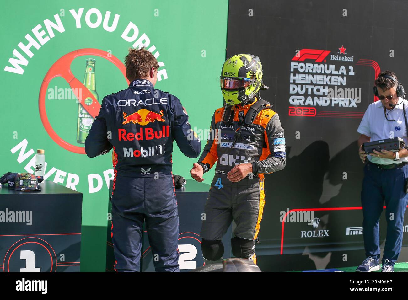 Zandvoort, Netherlands. 26th Aug, 2023. Max Verstappen 1 (NED), HONDA Red Bull Racing RB19 pole ...