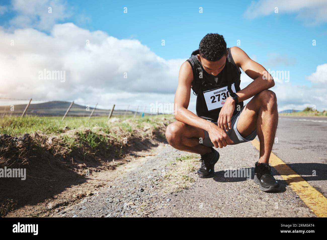 Athlete exhausted race support hi-res stock photography and images - Alamy