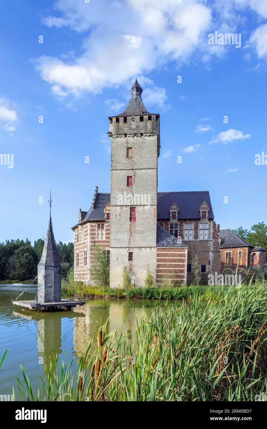 Medieval Horst Castle / Kasteel van Horst, 15th century moated Flemish ...