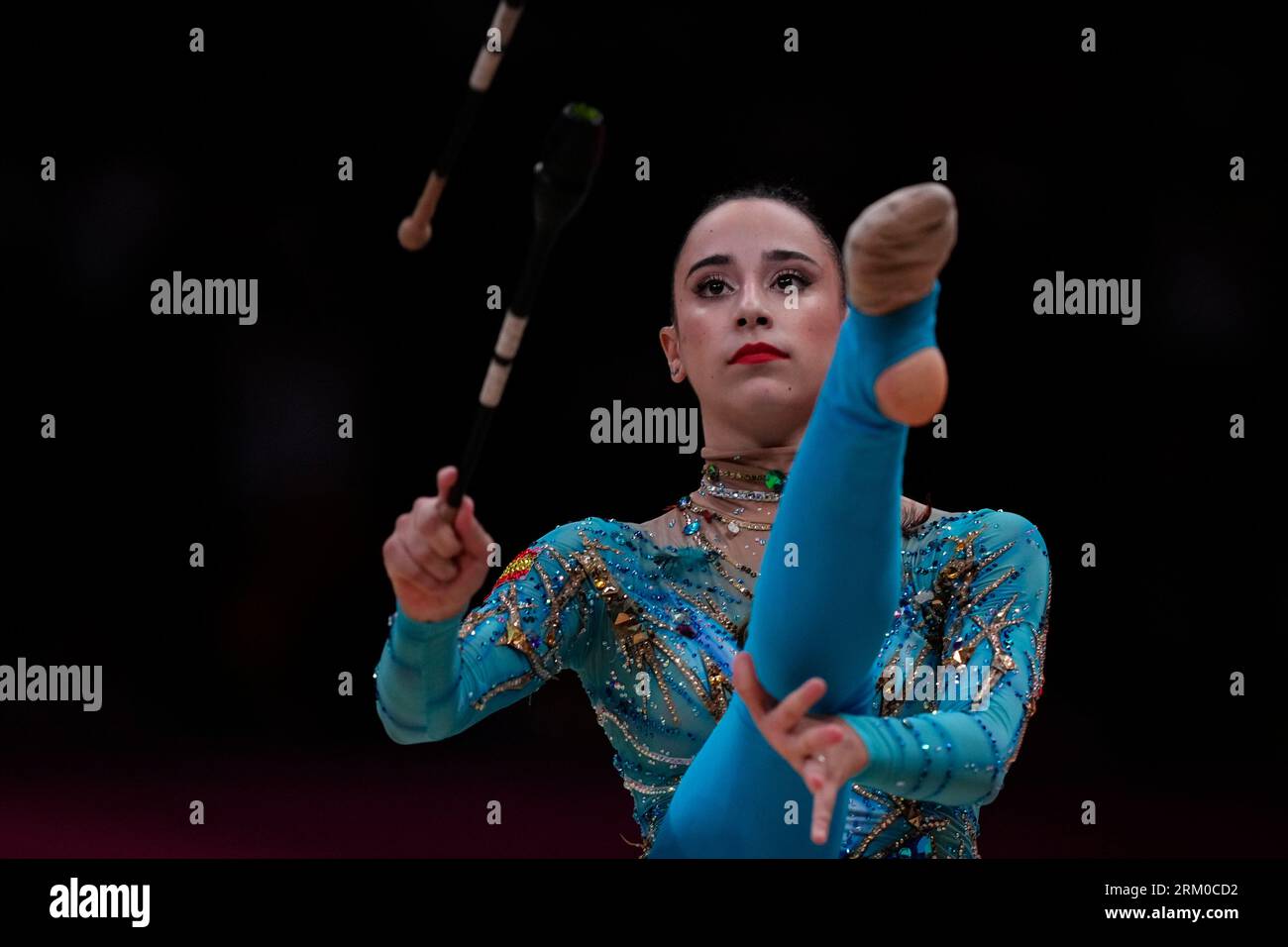 Valencia, Spain. 26th Aug, 2023. BAUTISTA Alba - ESP during Rhythmic ...