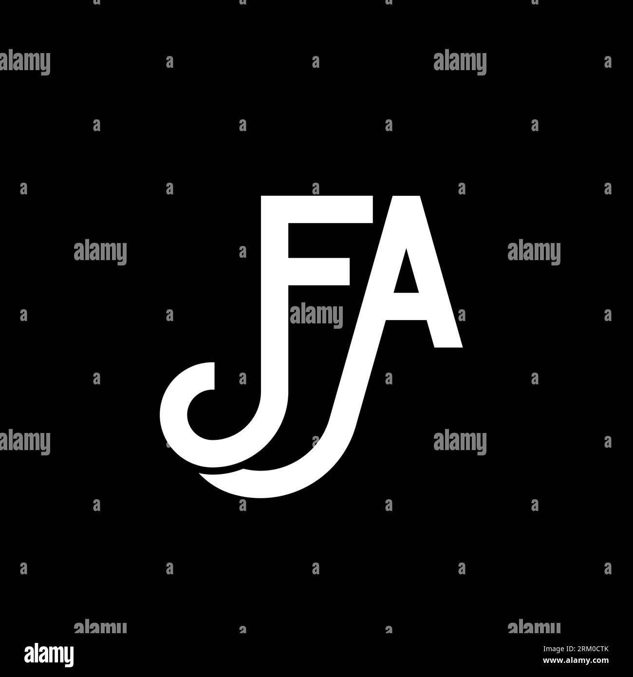 Fa clean logo Black and White Stock Photos & Images - Alamy