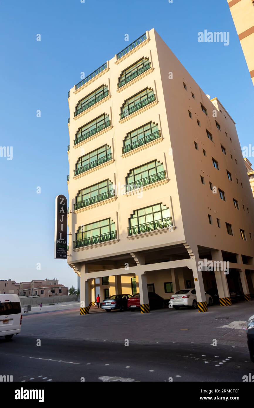 Zajil, an apartment building in Bahrain Stock Photo - Alamy