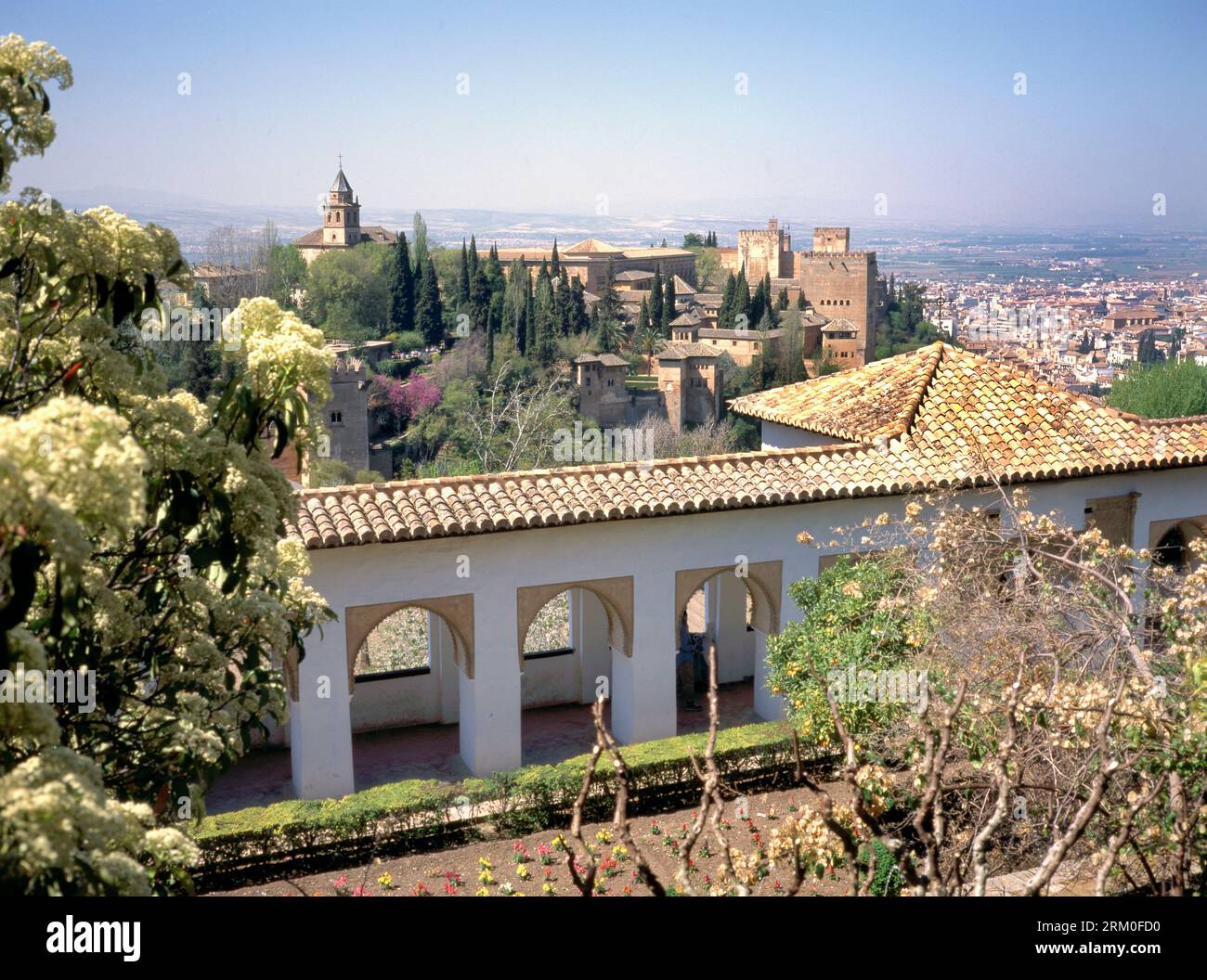 Beautiful details of the architecture of the Alhambra, in Granada Spain ...