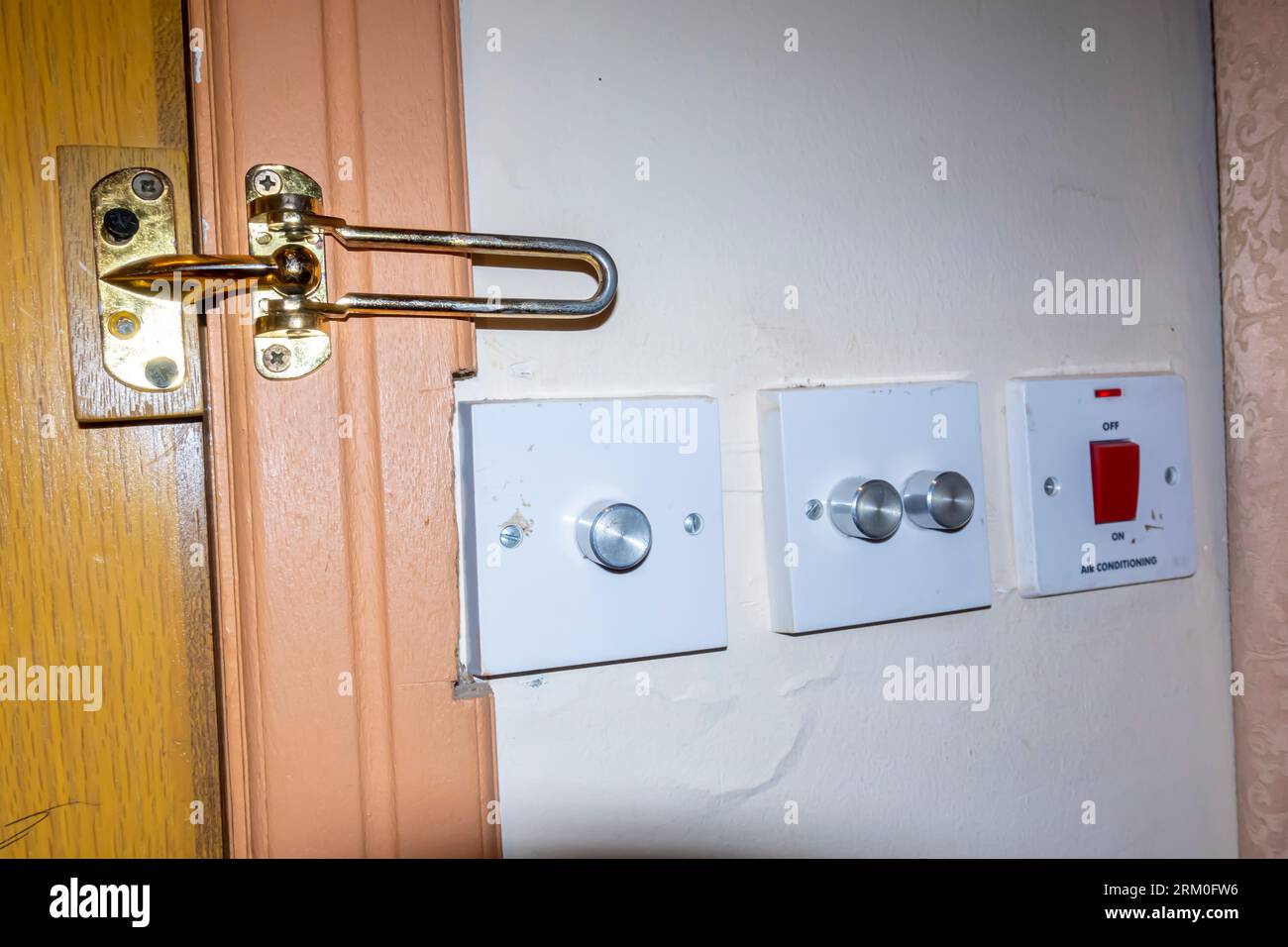 Air conditioner and light switches hi-res stock photography and images ...