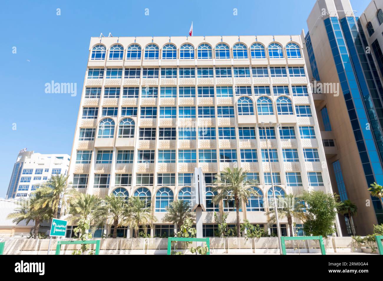 Ministry of Works Building Bahrain Stock Photo - Alamy