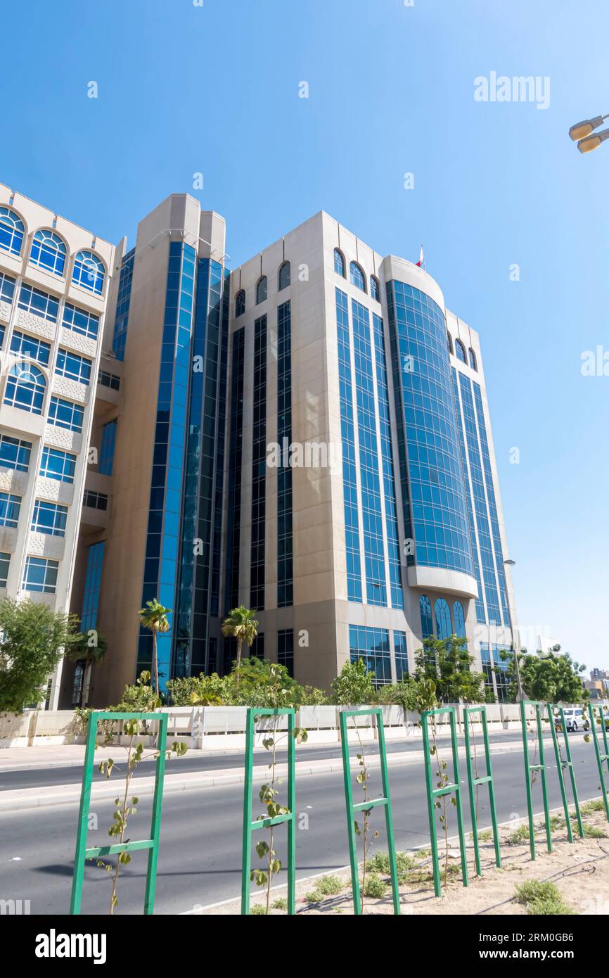 Ministry of Works Building Bahrain Stock Photo - Alamy