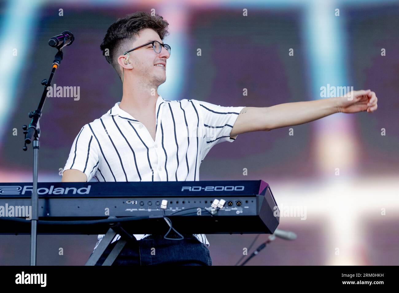 Hungary 13 August 2023 AJR - Adam, Jack and Ryan Metzger brothers ...