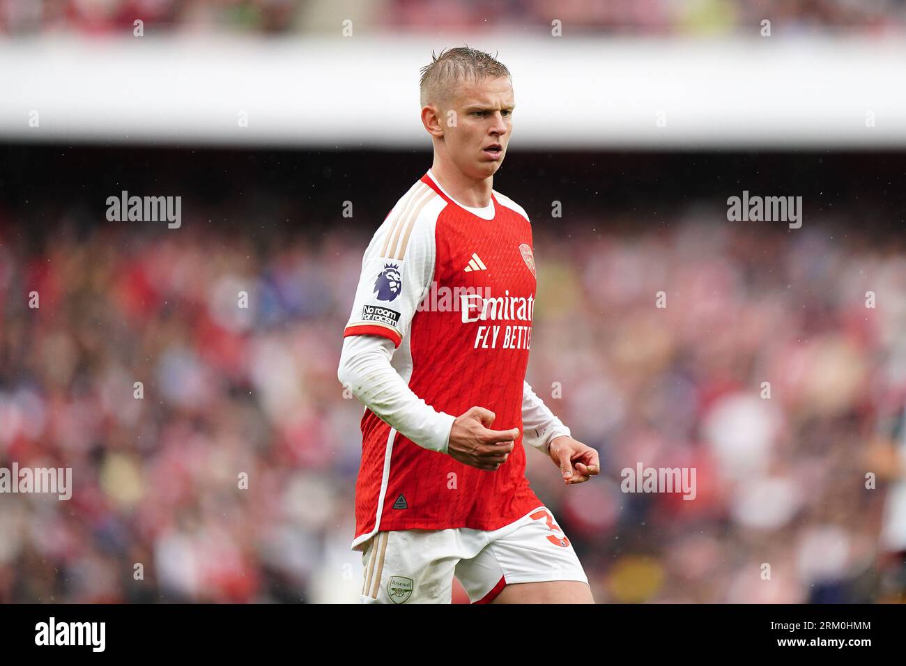 Arsenal's Oleksandr Zinchenko during the Premier League match at the ...