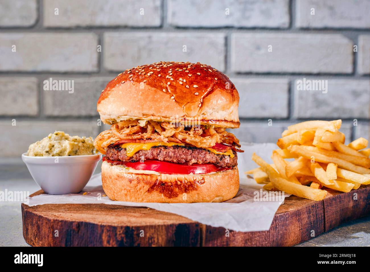Luxury burger hi-res stock photography and images - Alamy