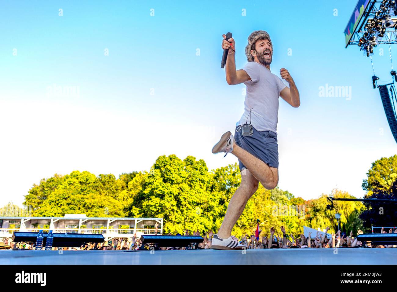 Hungary 13 August 2023 AJR - Adam, Jack and Ryan Metzger brothers ...