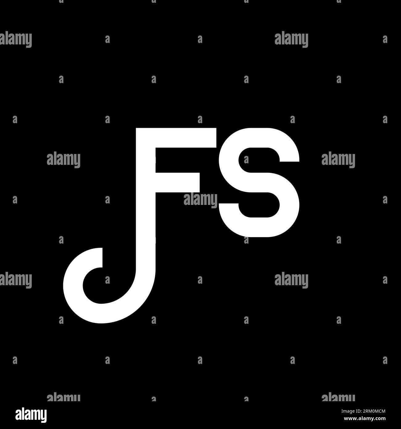 Fs letter logo hi-res stock photography and images - Alamy