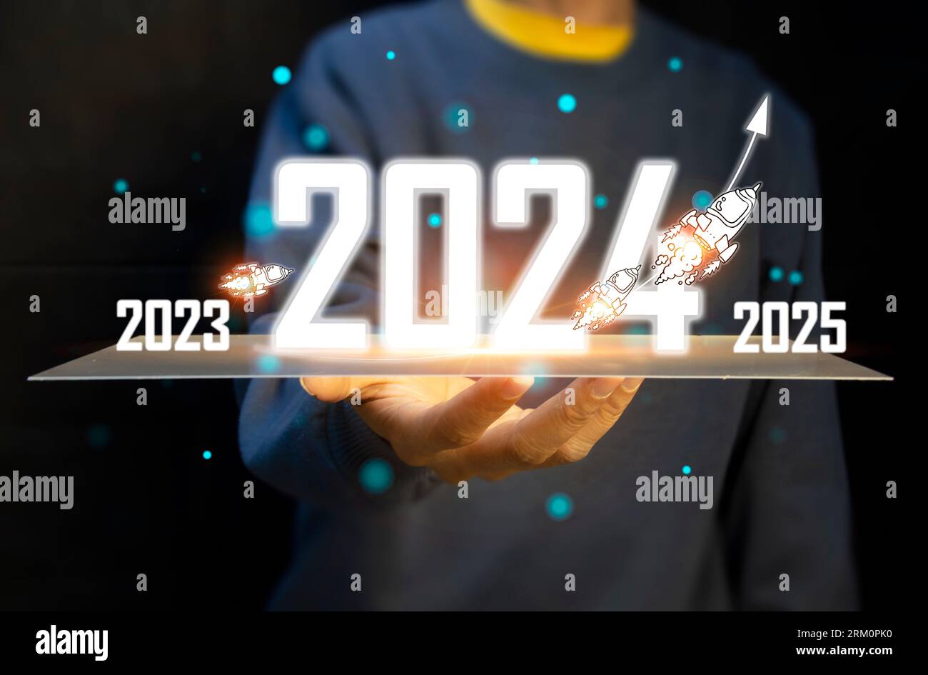 Ideas, Goals and Achievements for 2024 New Year 2024 Stock Photo - Alamy