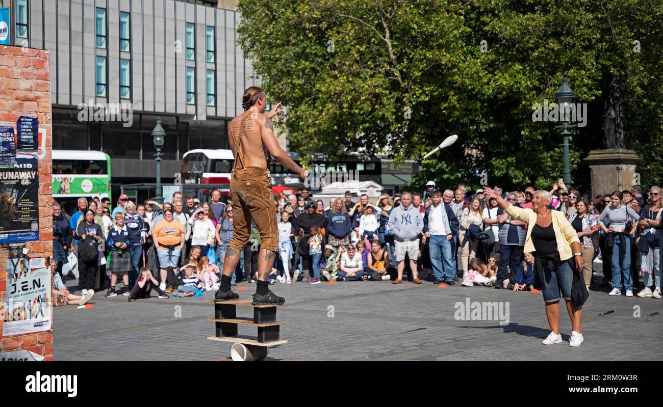 EdFringe, Royal Mile, Edinburgh, Scotland, UK. 26 August 2023. Final ...