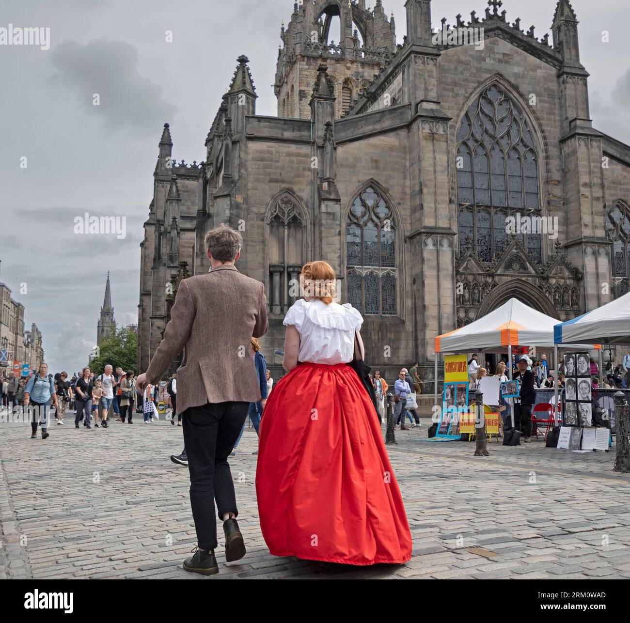 EdFringe, Royal Mile, Edinburgh, Scotland, UK. 26 August 2023. Final ...