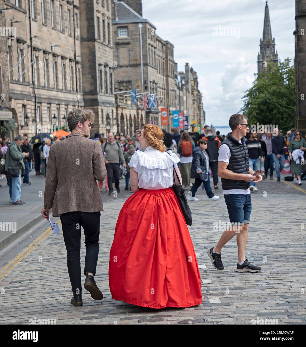 EdFringe, Royal Mile, Edinburgh, Scotland, UK. 26 August 2023. Final ...