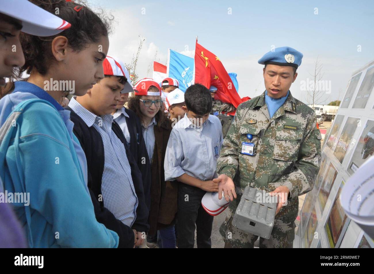 Lebanon naqoura unifil chinese hi-res stock photography and images - Alamy