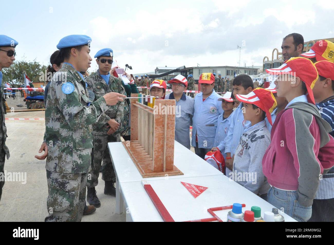 Lebanon naqoura unifil chinese hi-res stock photography and images - Alamy