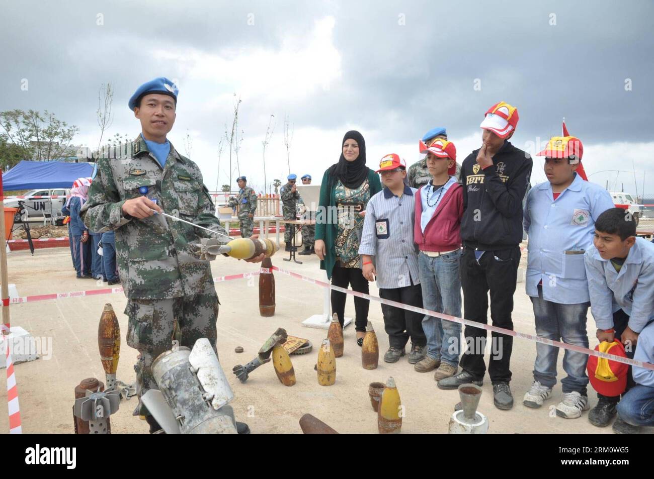 Lebanon naqoura unifil chinese hi-res stock photography and images - Alamy