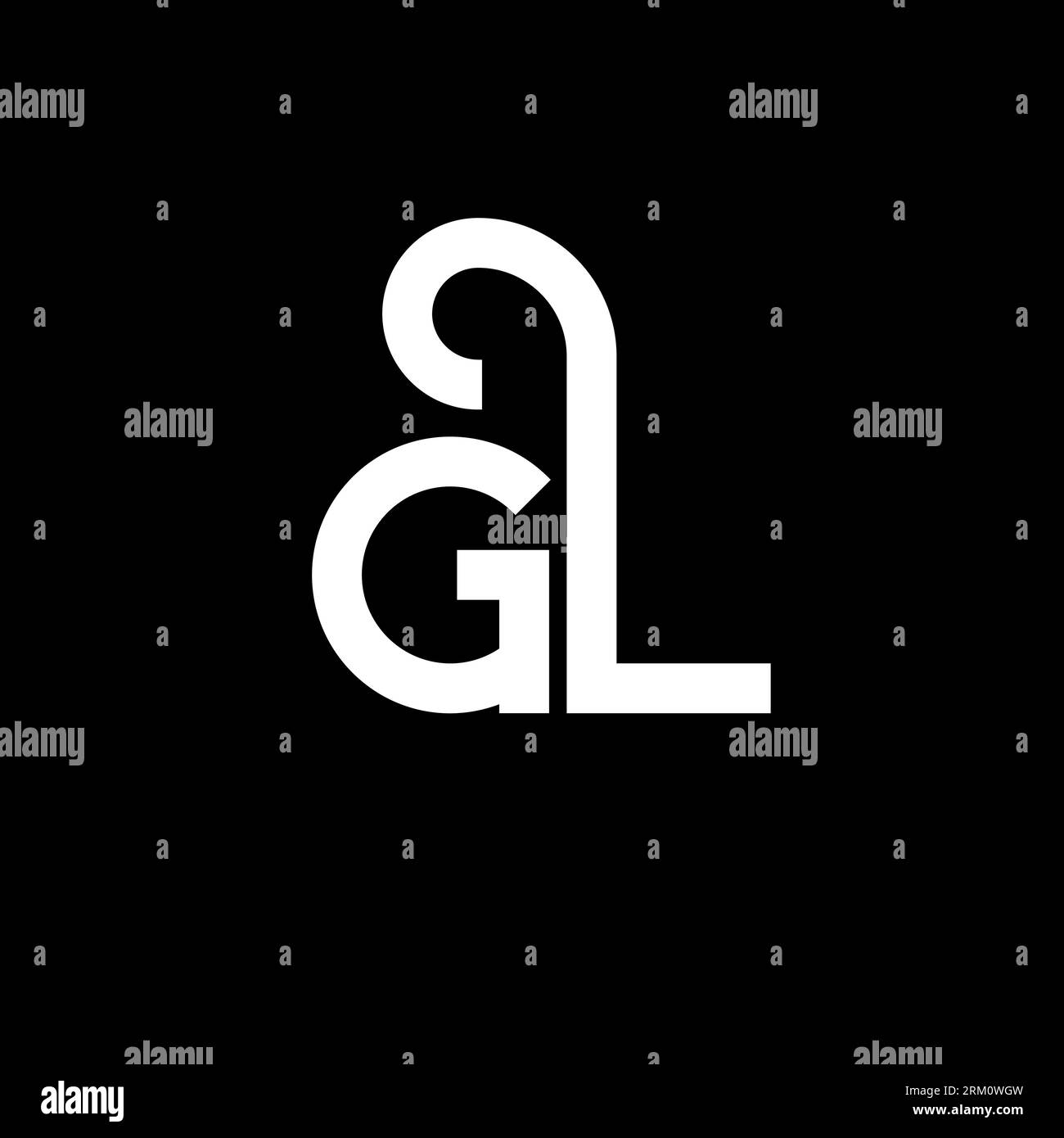 Black and white gl Stock Vector Images - Alamy