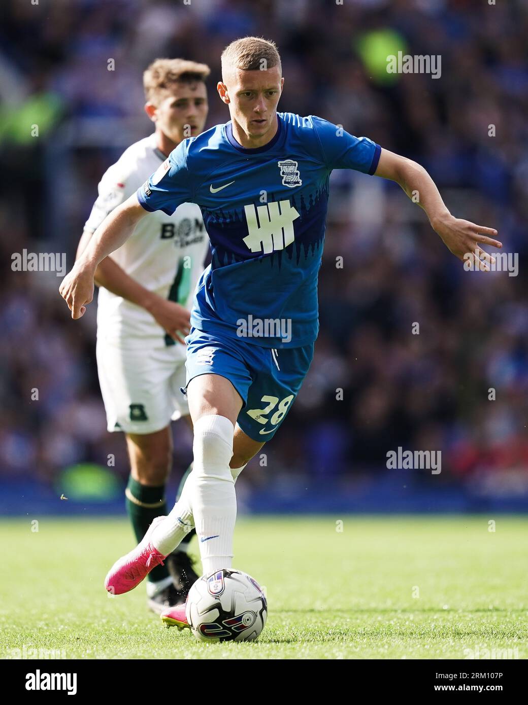 Birmingham City’s Jay Stansfield during the Sky Bet Championship match ...