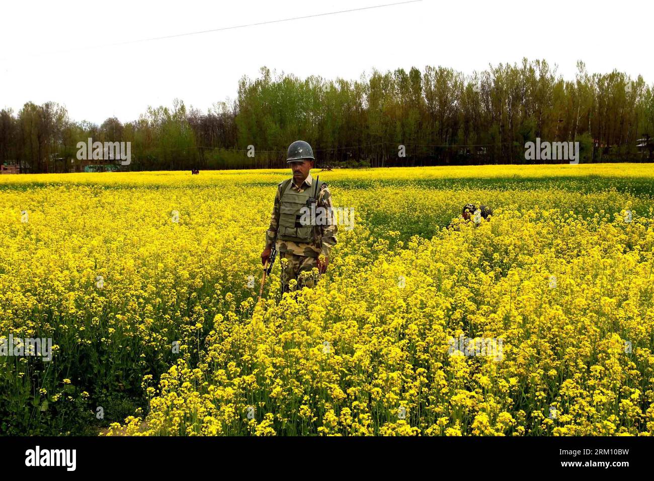 Indian soldier flowers hi-res stock photography and images - Alamy