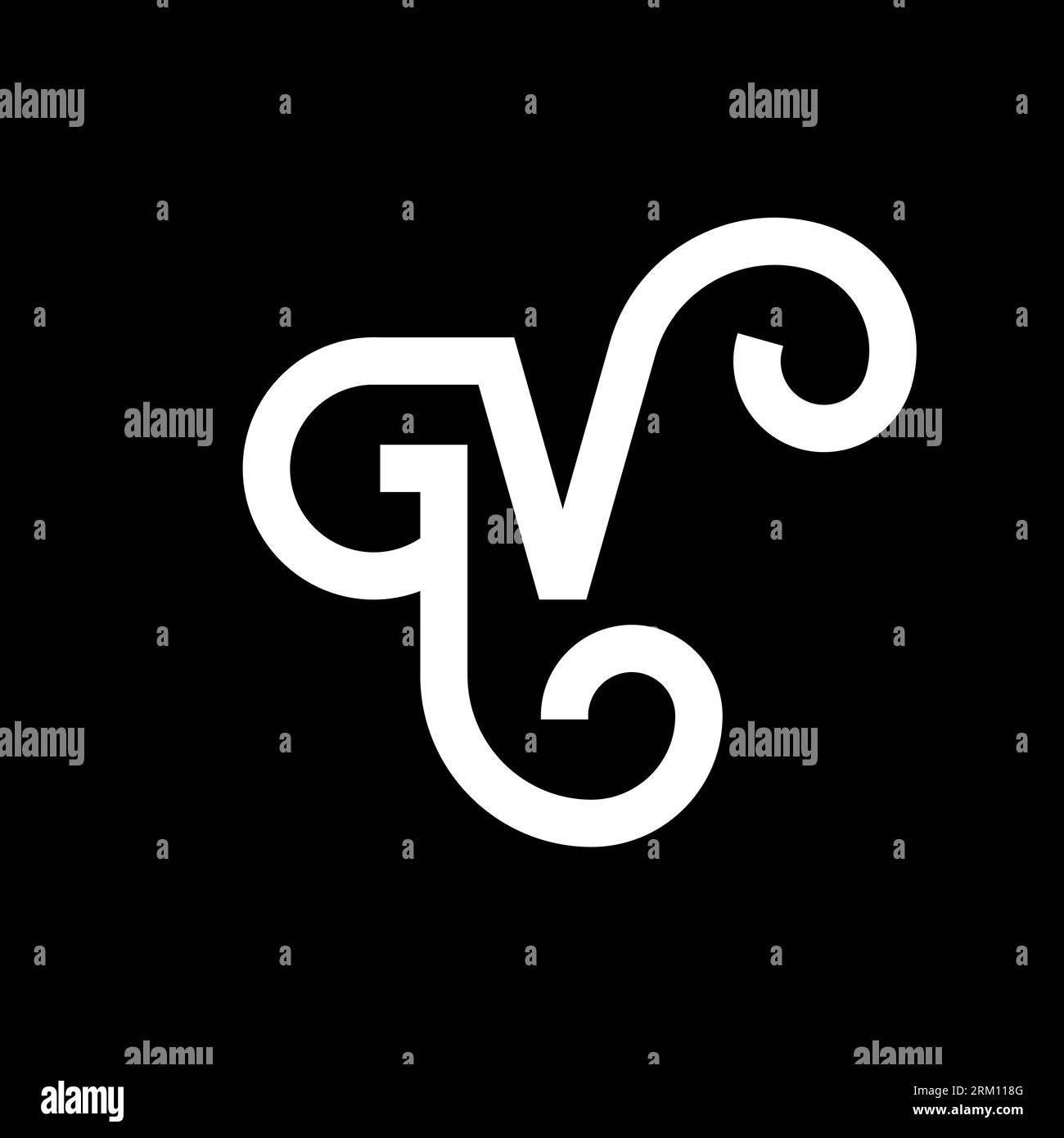 Gv clean logo Stock Vector Images - Alamy