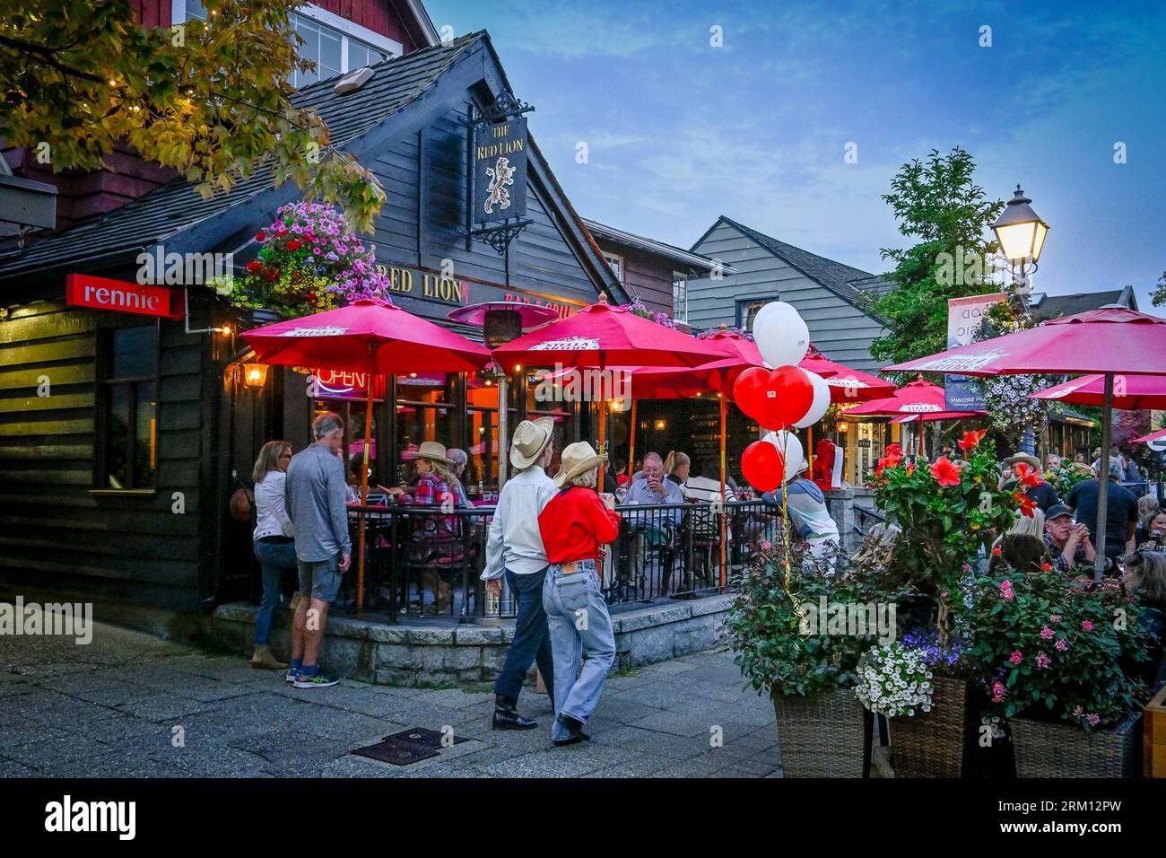 Dundarave Hoe Down, West Vancouver, British Columbia, Canada Stock ...
