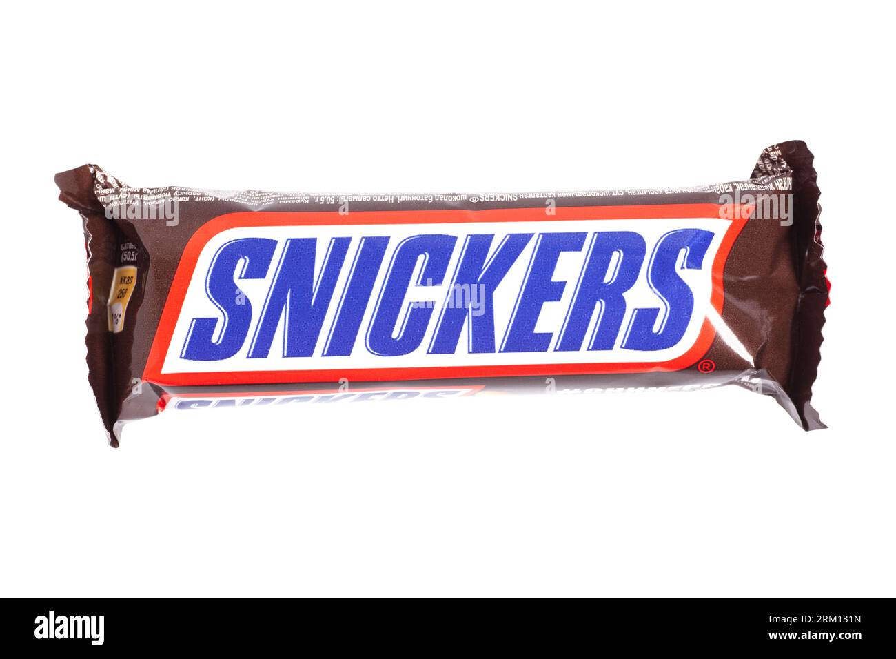 Moscow, Russia, August 23 2023 Snickers Chocolate Bar Stock Photo - Alamy