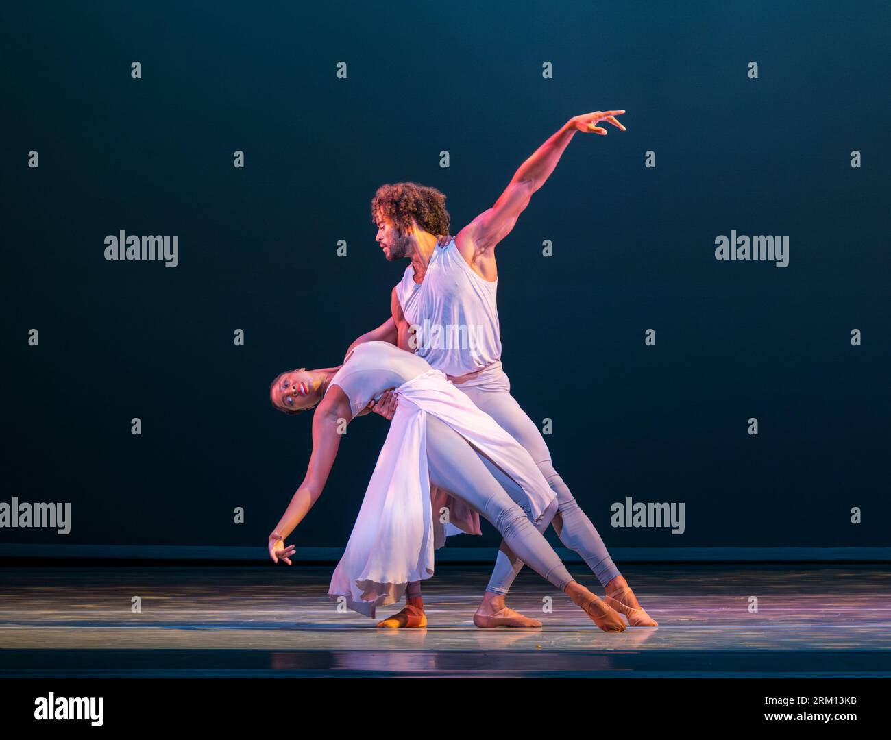 Alvin Ailey dancers Ashley Mayeux and James Kilmer performing at ...