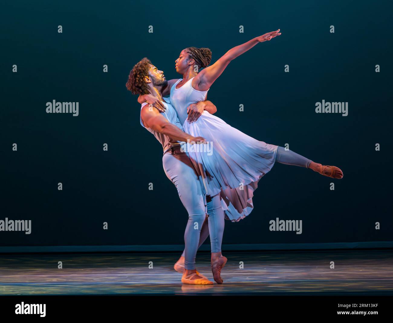 Alvin Ailey dancers Ashley Mayeux and James Kilmer performing at ...