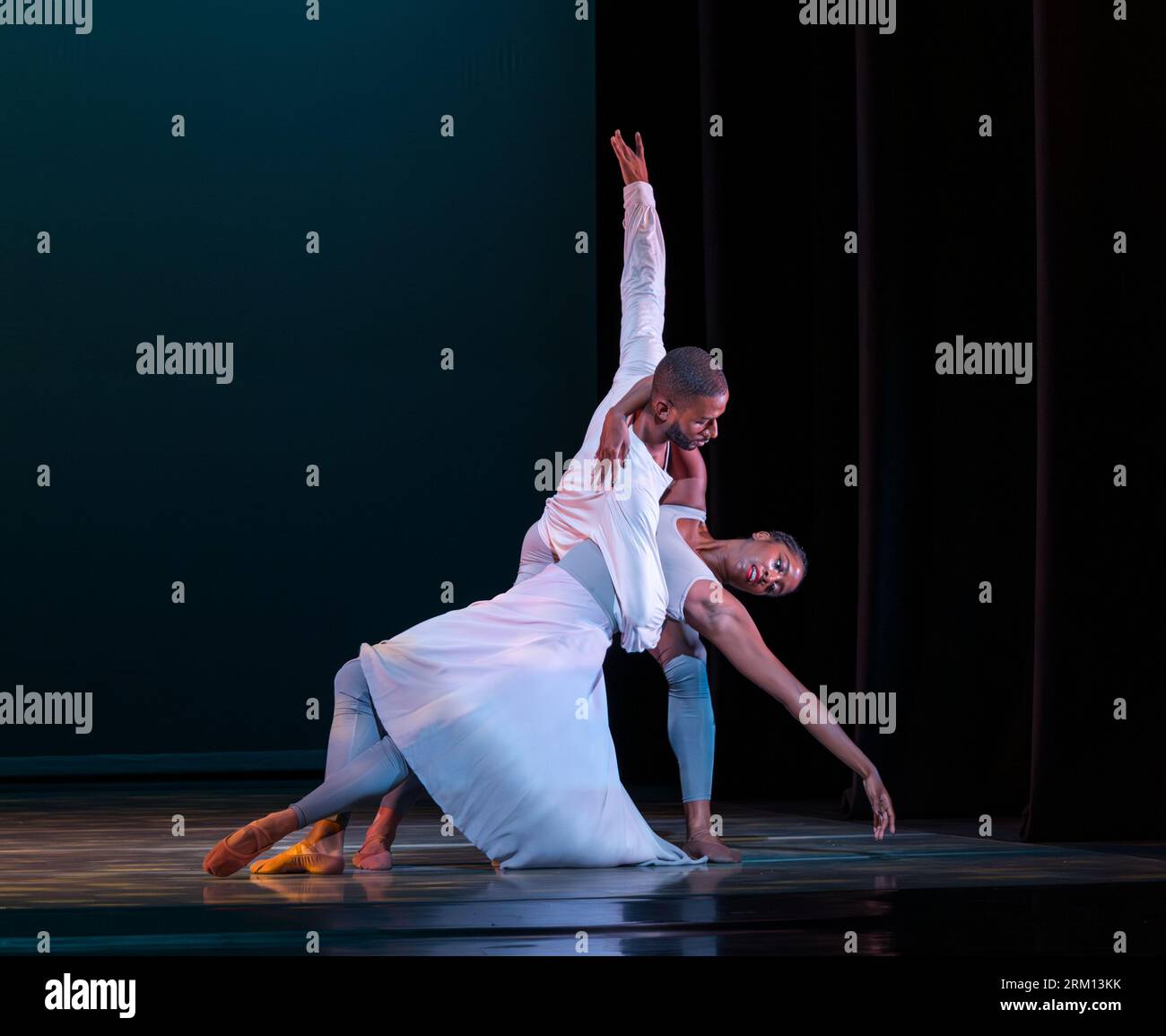 Alvin Ailey dancers Ashley Mayeux and Christopher Wilson performing at ...