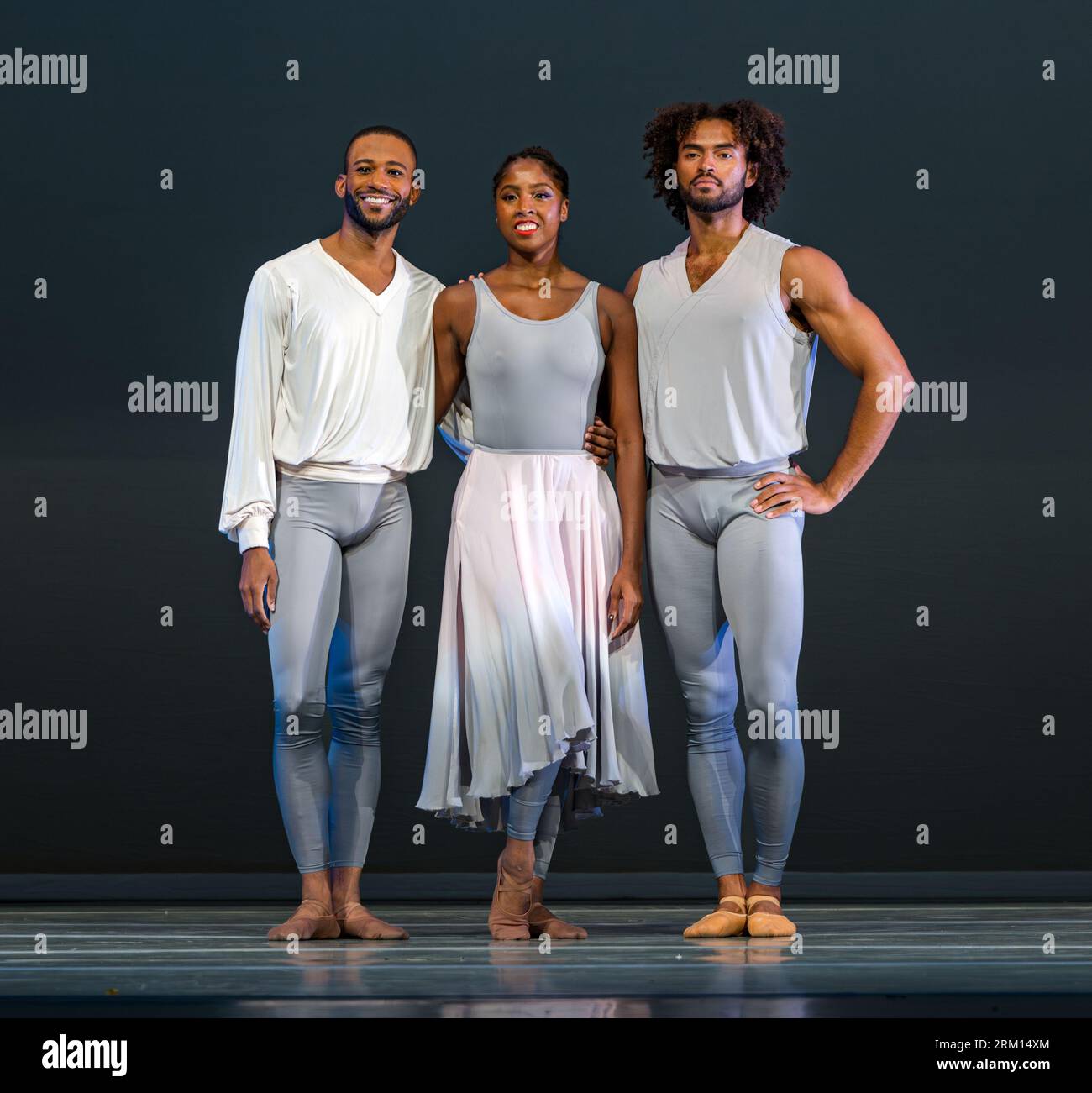 Alvin Ailey dancers Ashley Mayeux, Christopher Wilson and James Gilmer ...