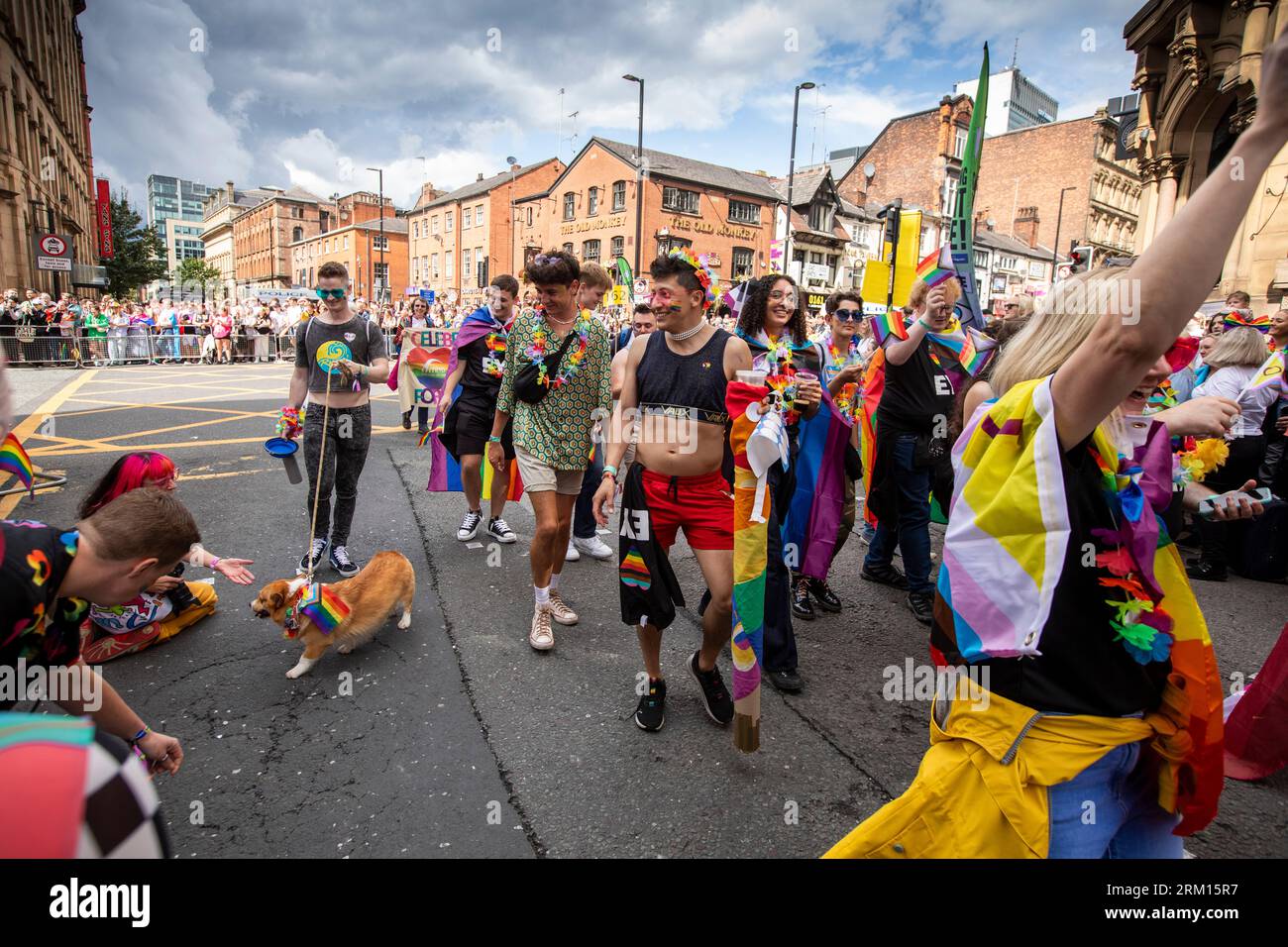 Manchester , UK. 26th August, 2023. Some of the sights and colour of ...