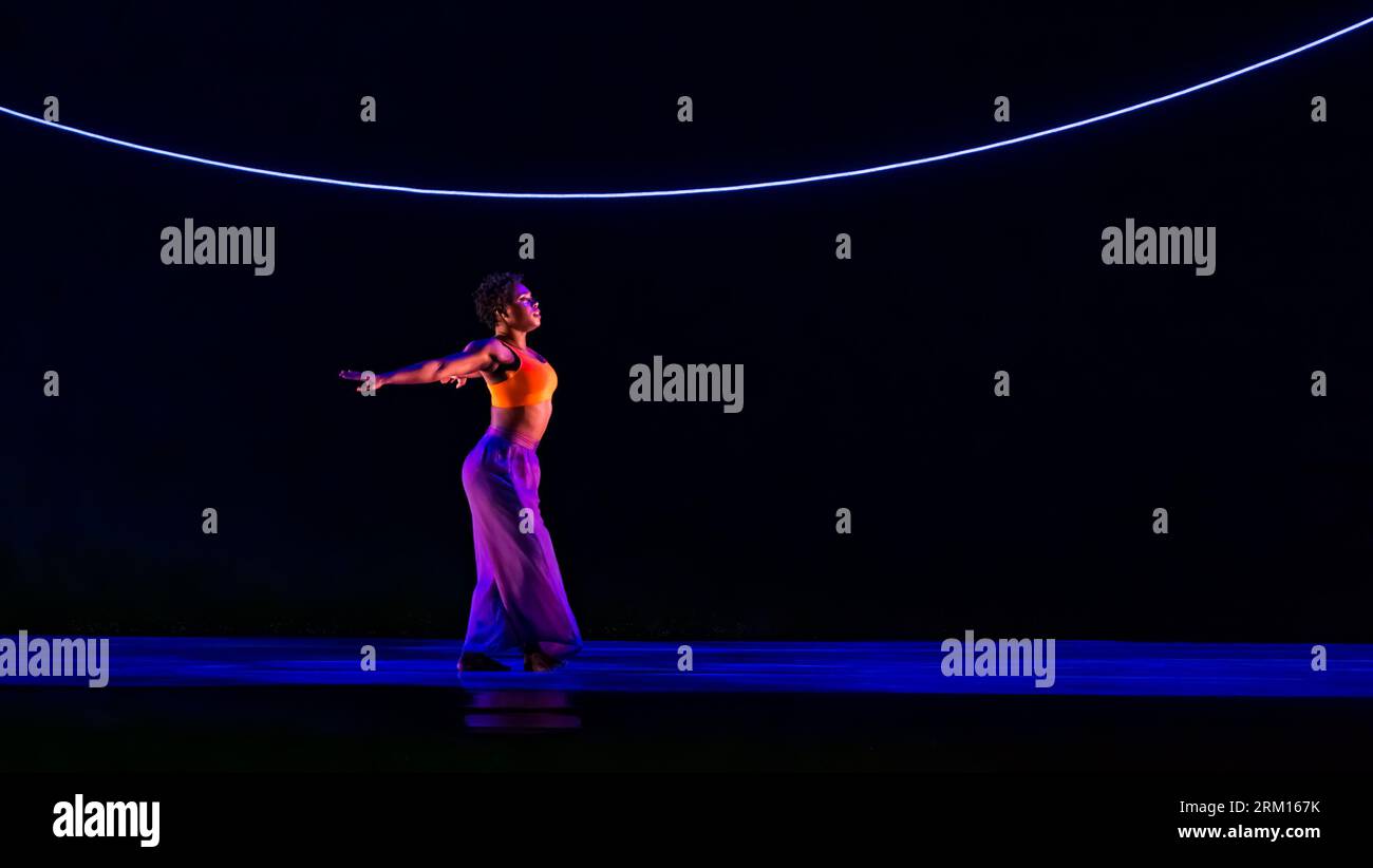 Alvin Ailey dancer Ashley Kaylynn Green performing at Edinburgh ...