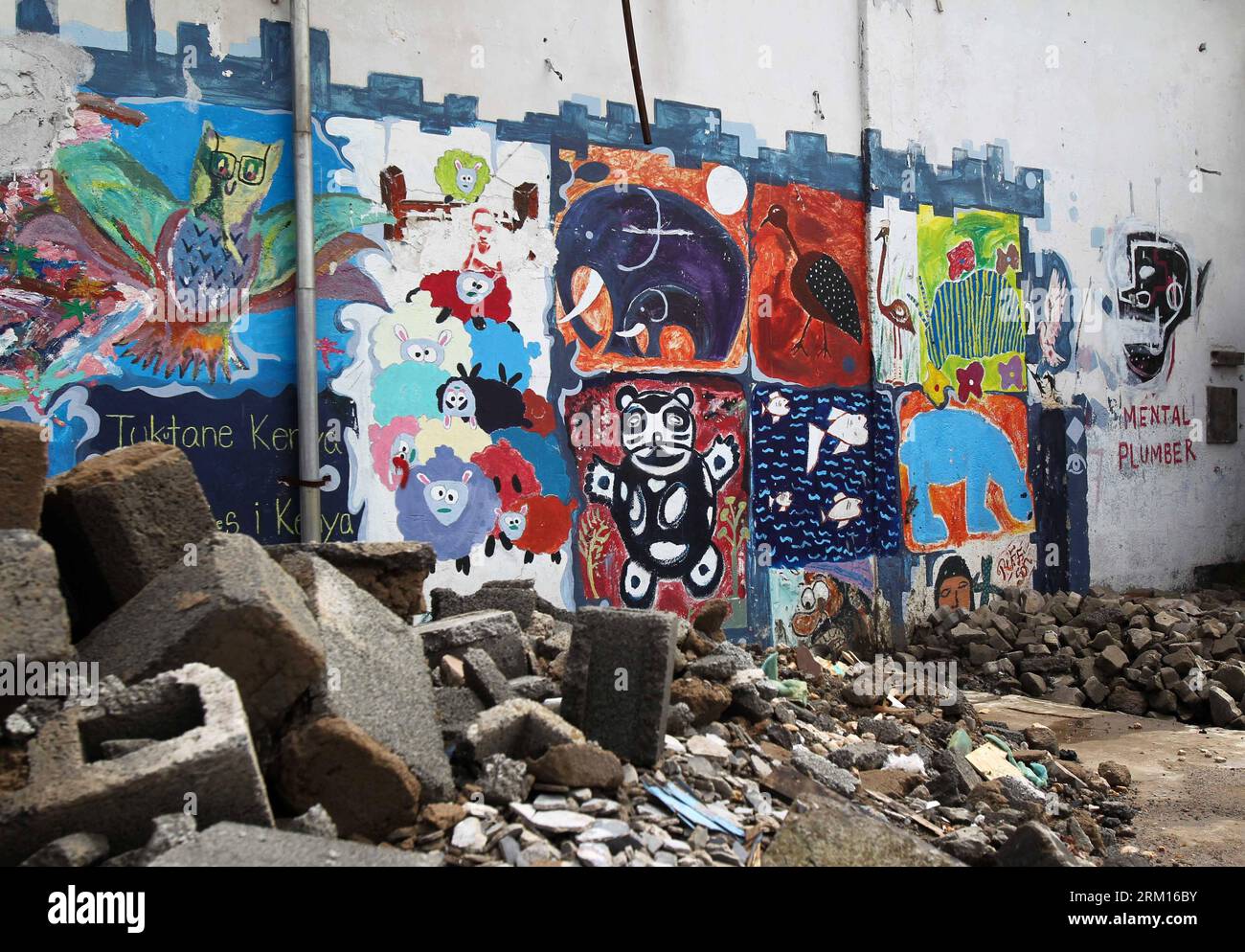 Graffiti artists in kenya hi-res stock photography and images - Alamy