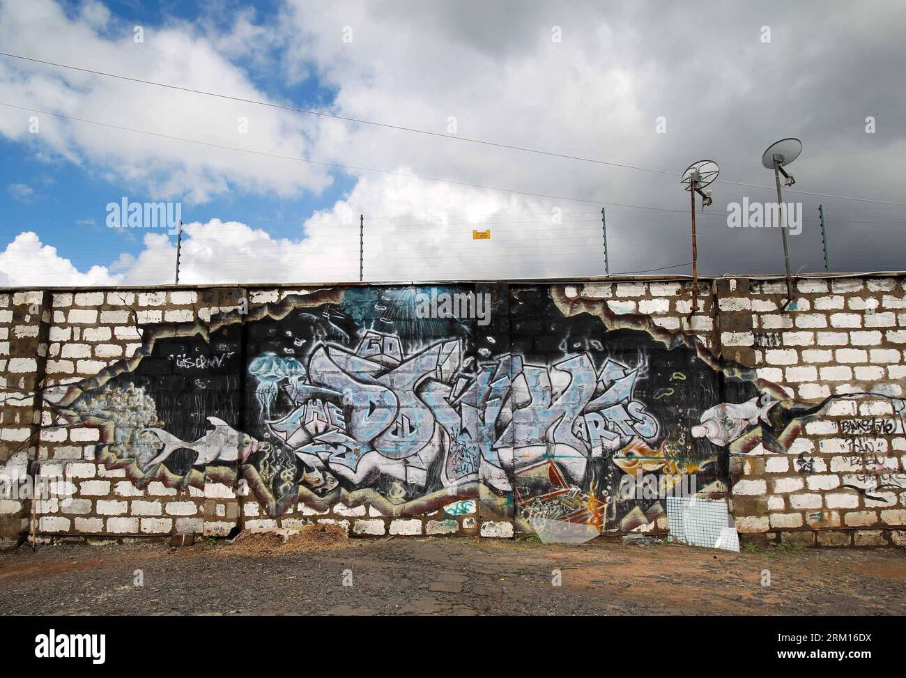 Graffiti artists in kenya hi-res stock photography and images - Alamy