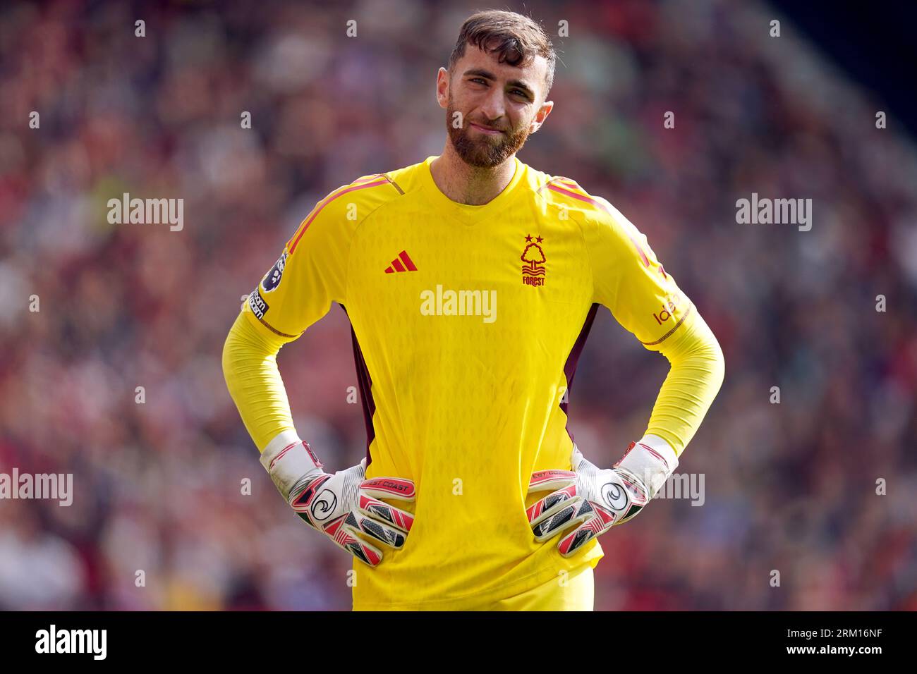 Nottingham Forest goalkeeper Matt Turner during the Premier League ...