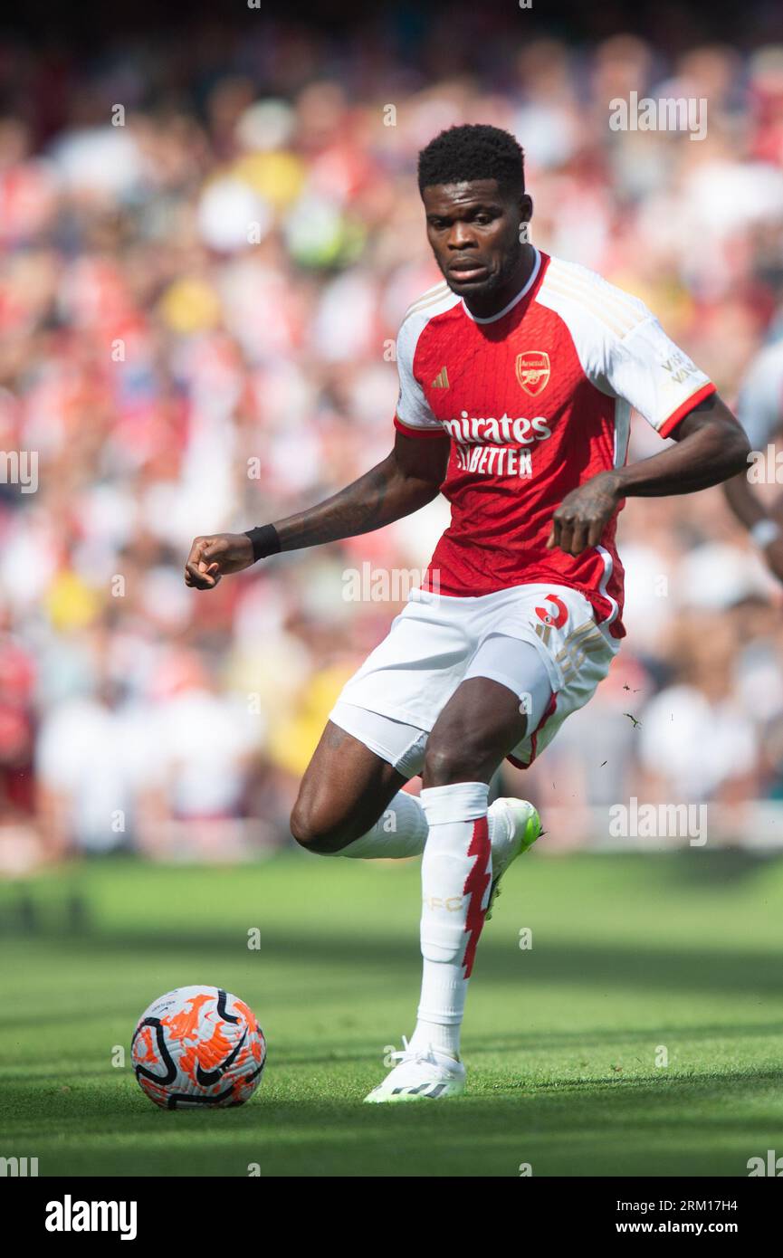 Emirates Stadium, London, UK. 26th Aug, 2023. Premier League Football ...