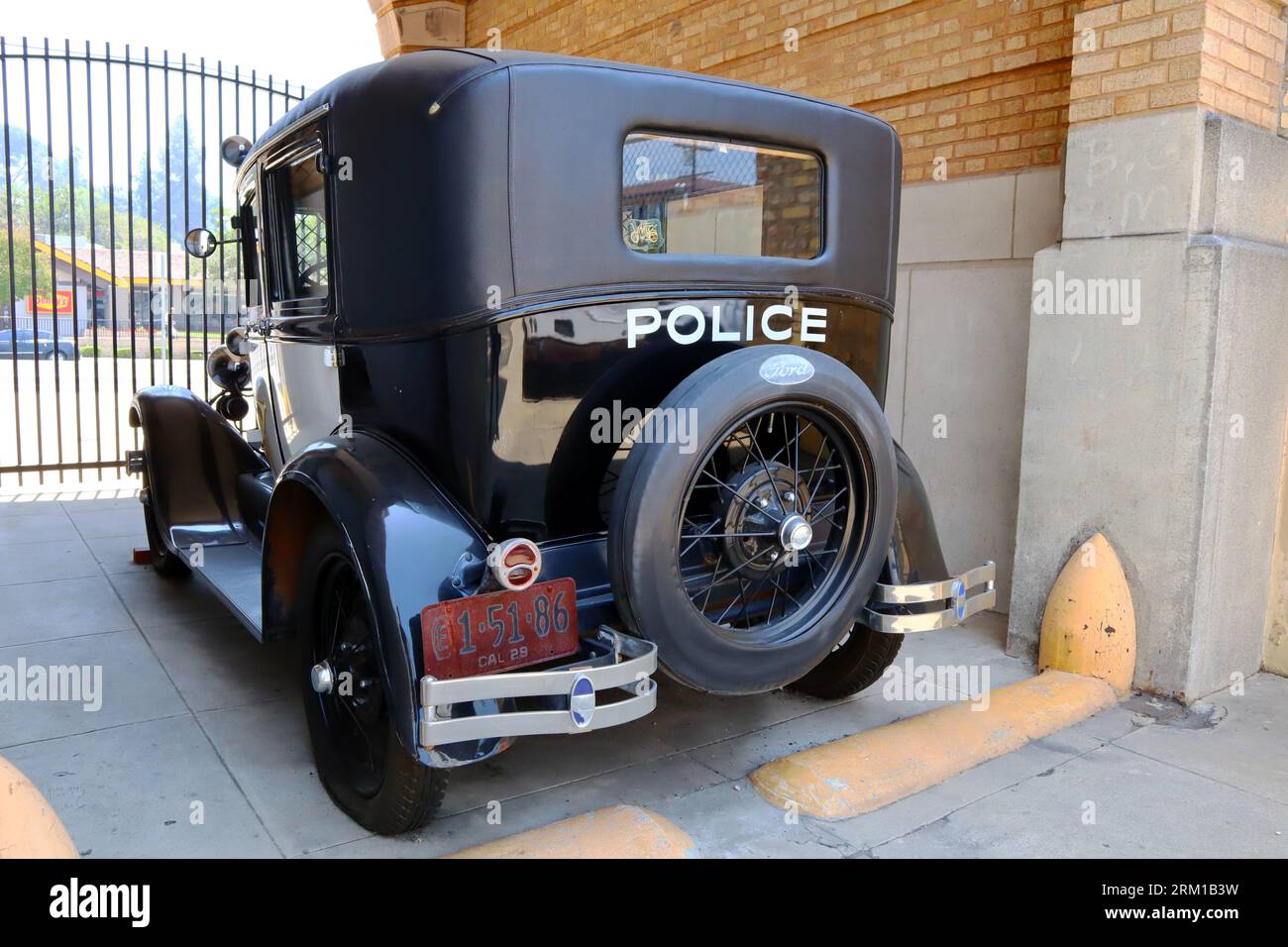 Los Angeles, California: Exhibition of Police vehicles at the LAPD ...