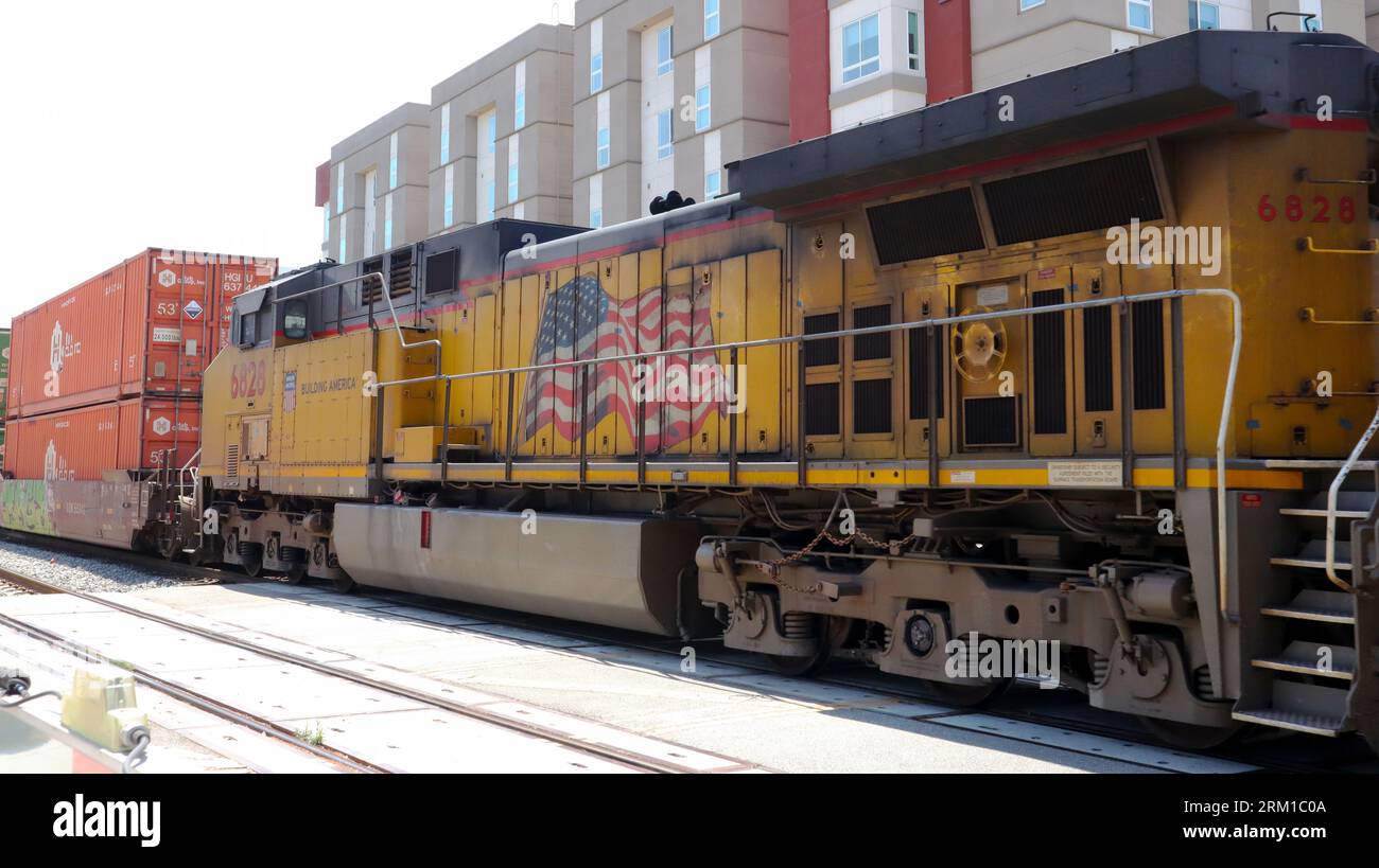 Union station los angeles track hi-res stock photography and images - Alamy