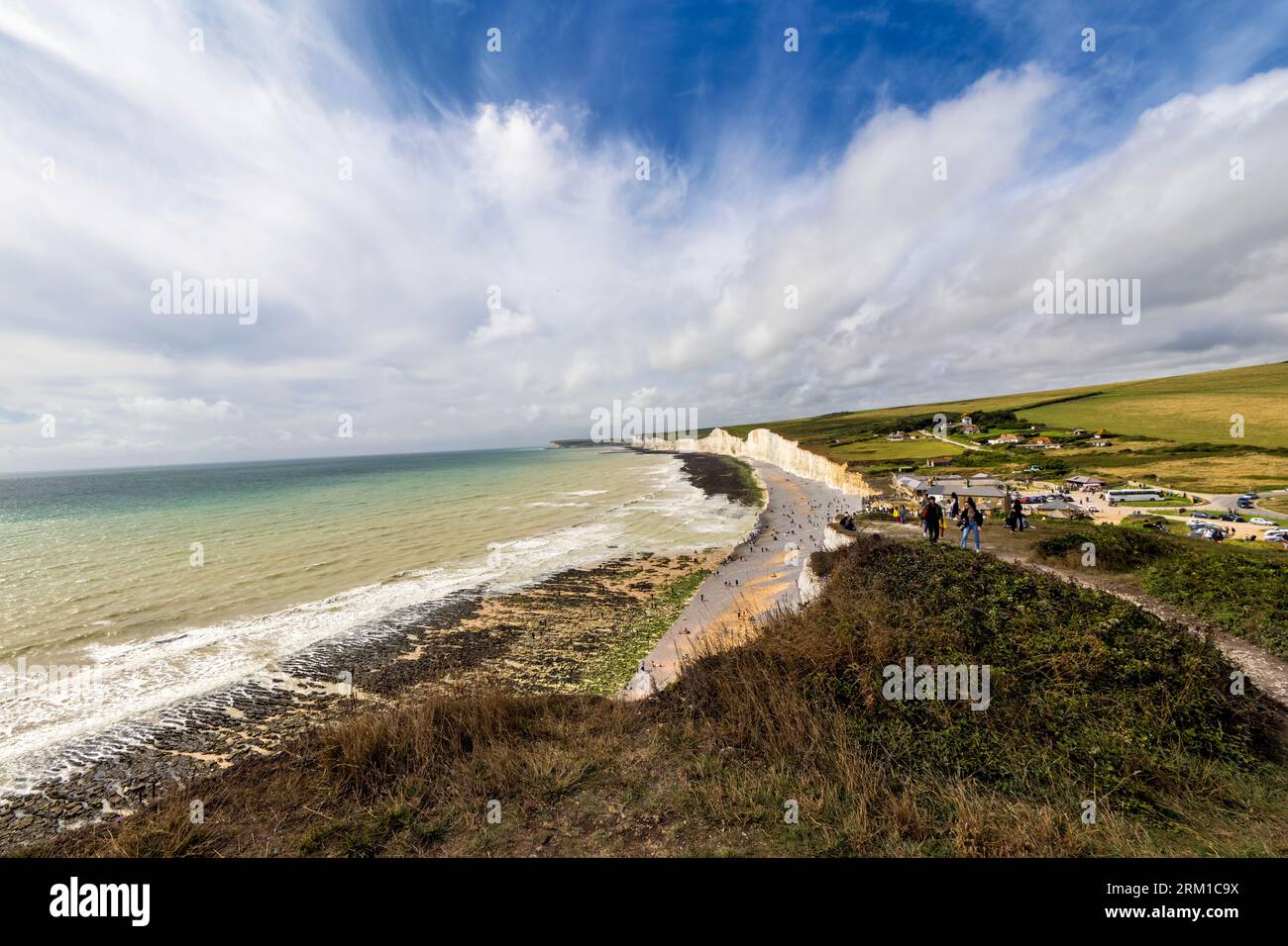 Birling Gap and the Seven Sisters, Sussex England Stock Photo - Alamy
