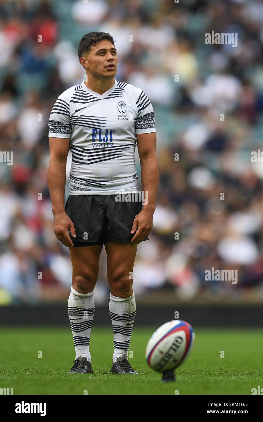 Caleb Muntz of Fiji lines up a penalty during the 2023 Summer Series ...