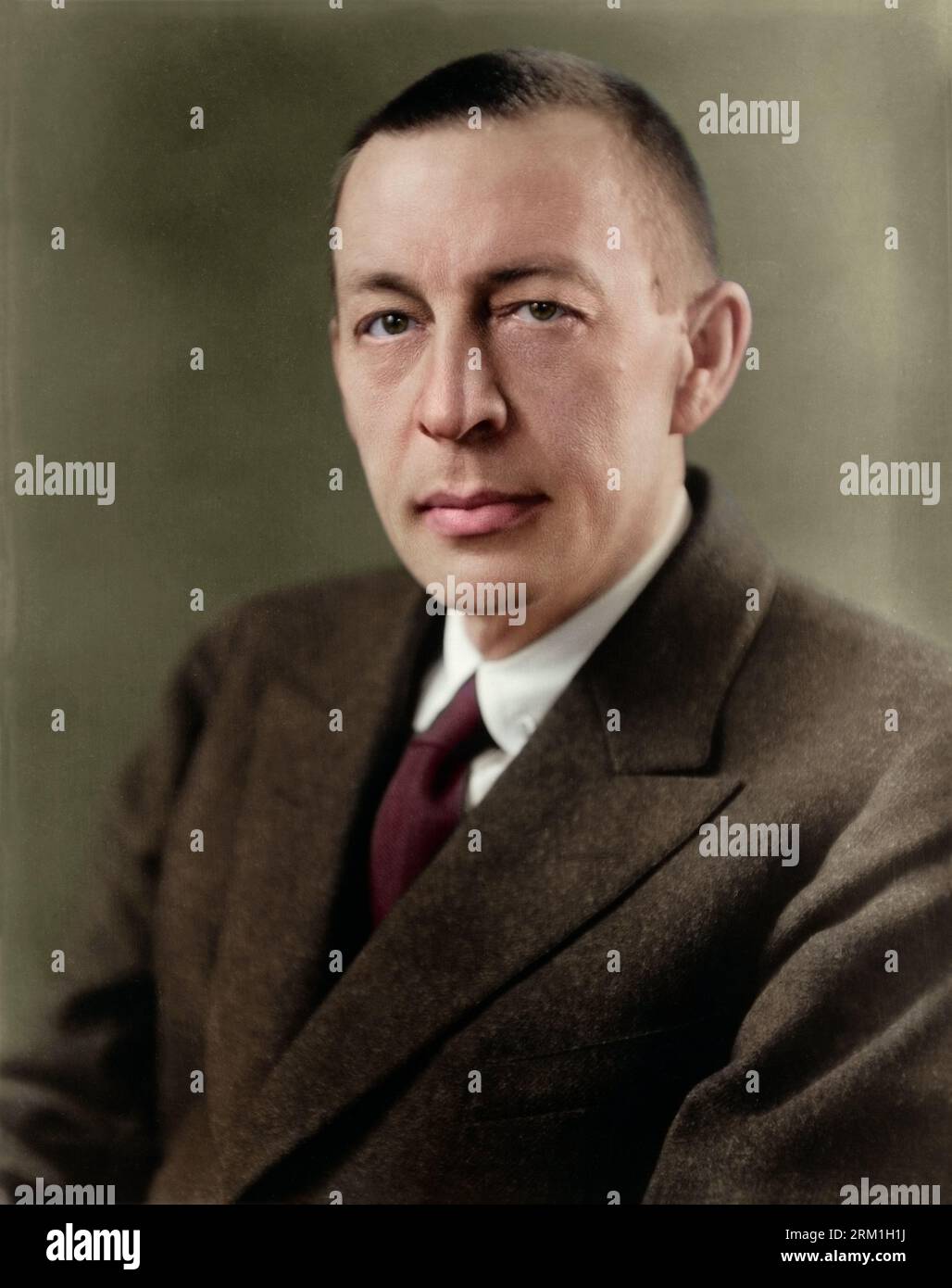 Sergei Rachmaninoff. c. 1921 Stock Photo - Alamy