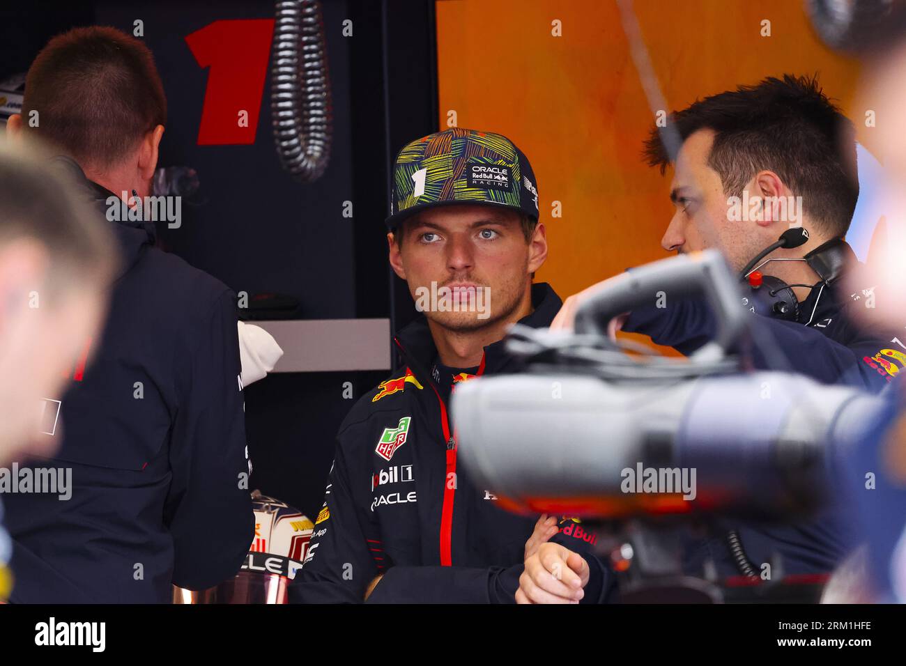 VERSTAPPEN Max (ned), Red Bull Racing RB19, portrait during the 2023 ...