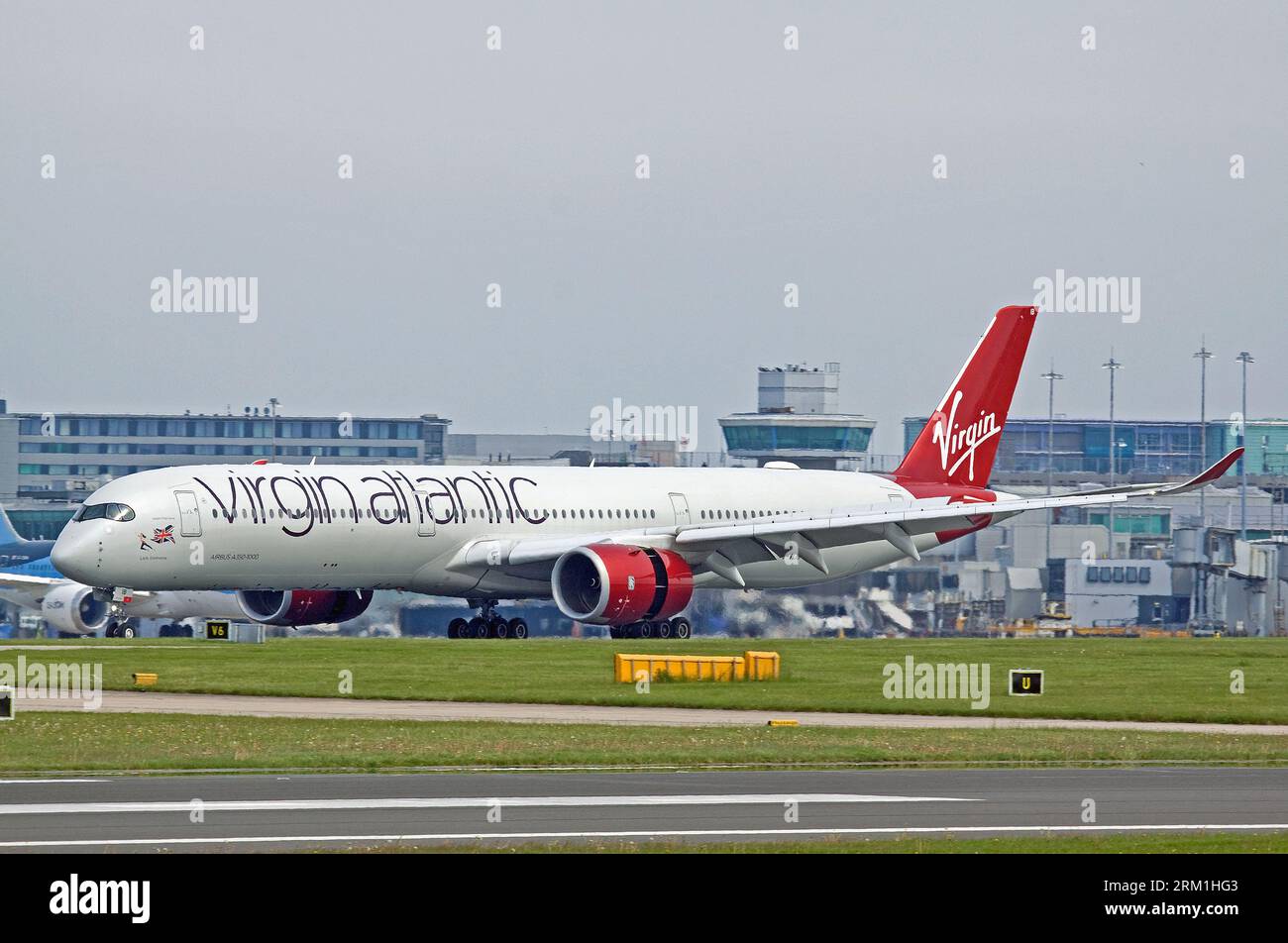 G-VLIB, Virgin Atlantic, Airbus A350-1041, 'Lady Emmaline' Stock Photo ...