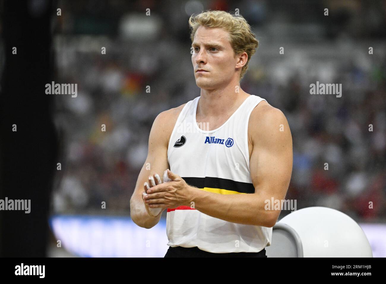 Budapest, Hungary. 26th Aug, 2023. Belgian Ben Broeders pictured at the ...
