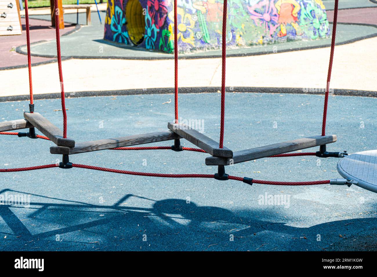 Summertime playground for kids Stock Photo - Alamy