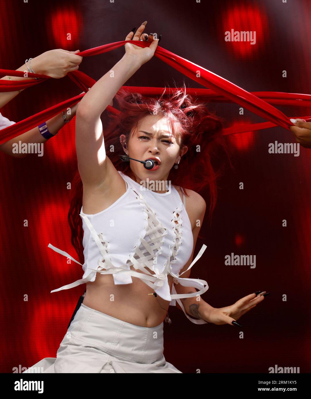 Flushing Meadow, United States. 26th Aug, 2023. K-Pop Artist AleXa ...